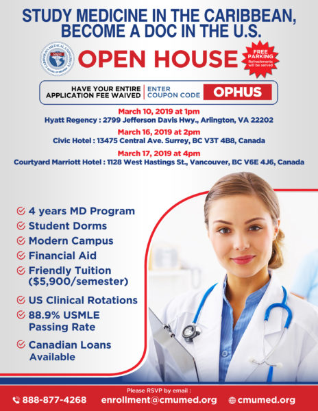 Open House Canada – Surrey & Vancouver March 16 – 17 | CMU