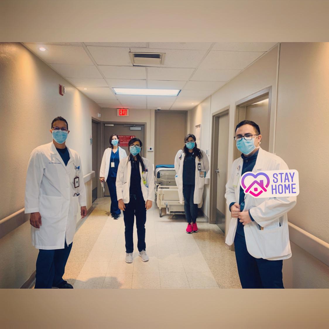 The CMU students in rotations during Coronavirus pandemic.